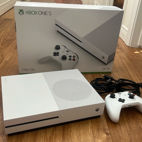 Xbox | Other | Xbox One S White In Original Box Gaming System ...
